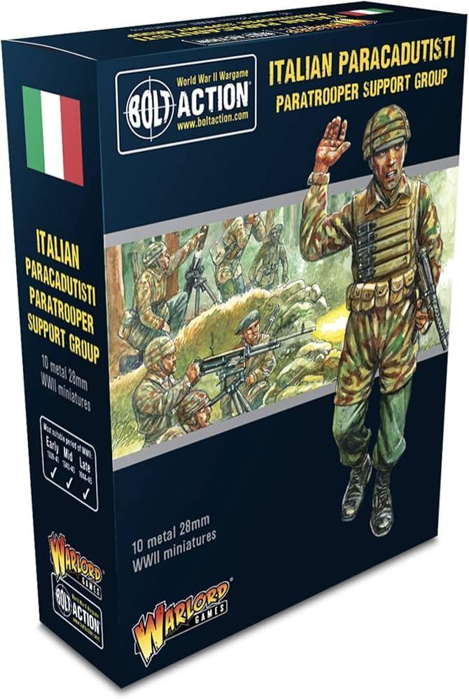 Italian Paracadutisti Paratrooper Support Group – Dé Stock Hobby